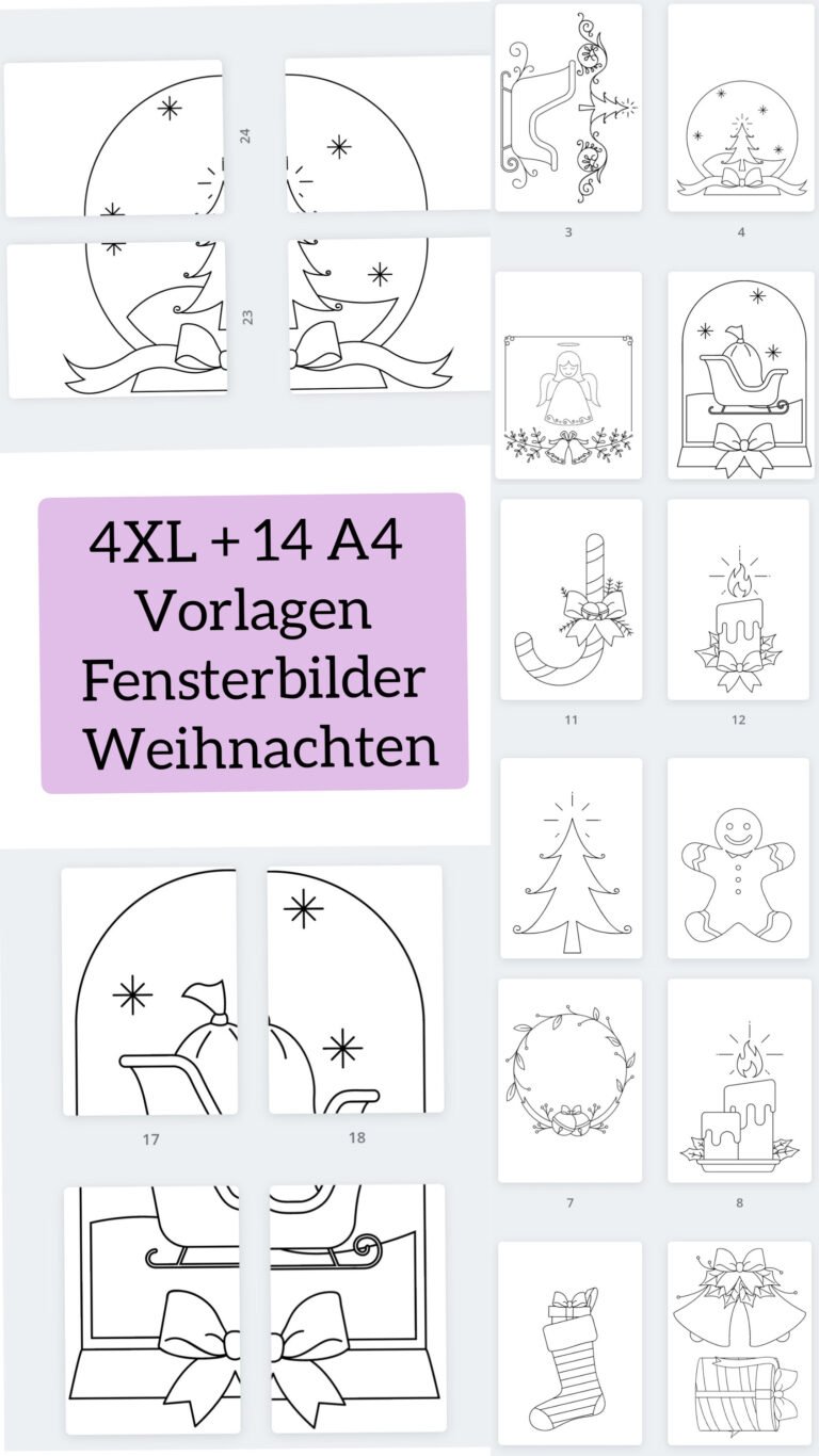 Postkurbis Ausschneiden Vorlagen